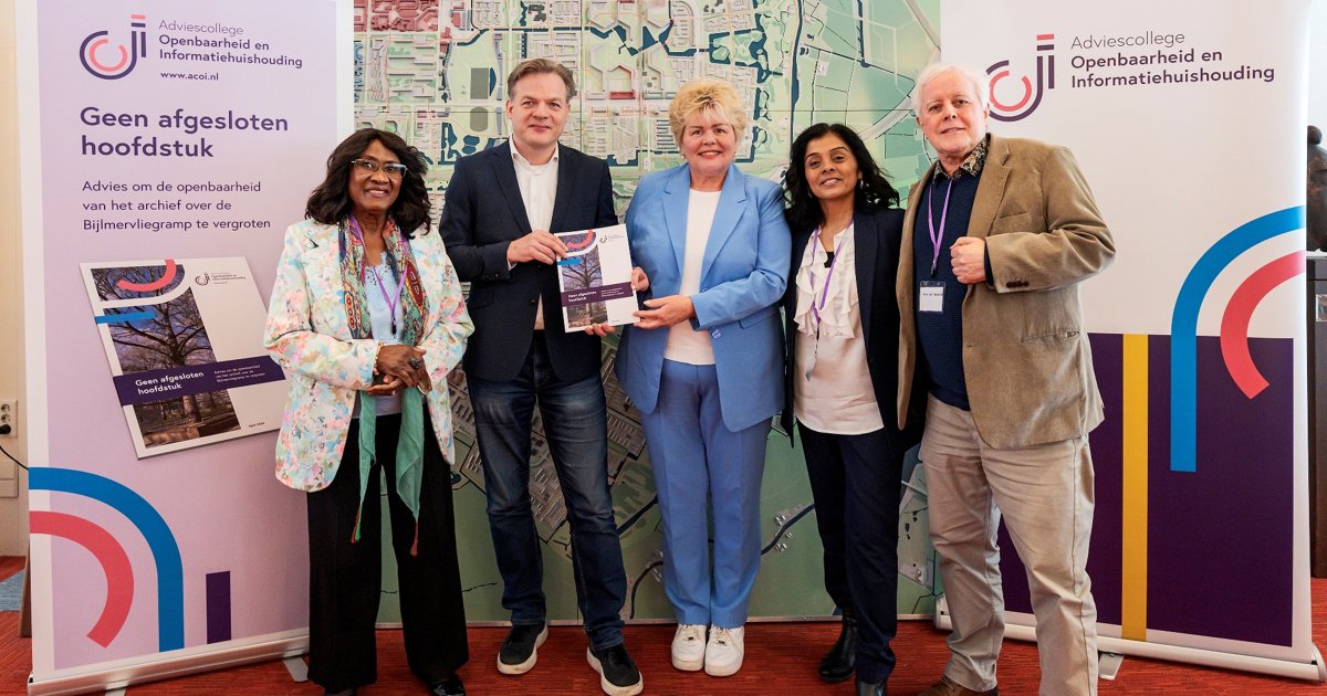 Adviescollege Openbaarheid en Informatiehuishouding: 'Open het archief vliegramp Bijlmermeer